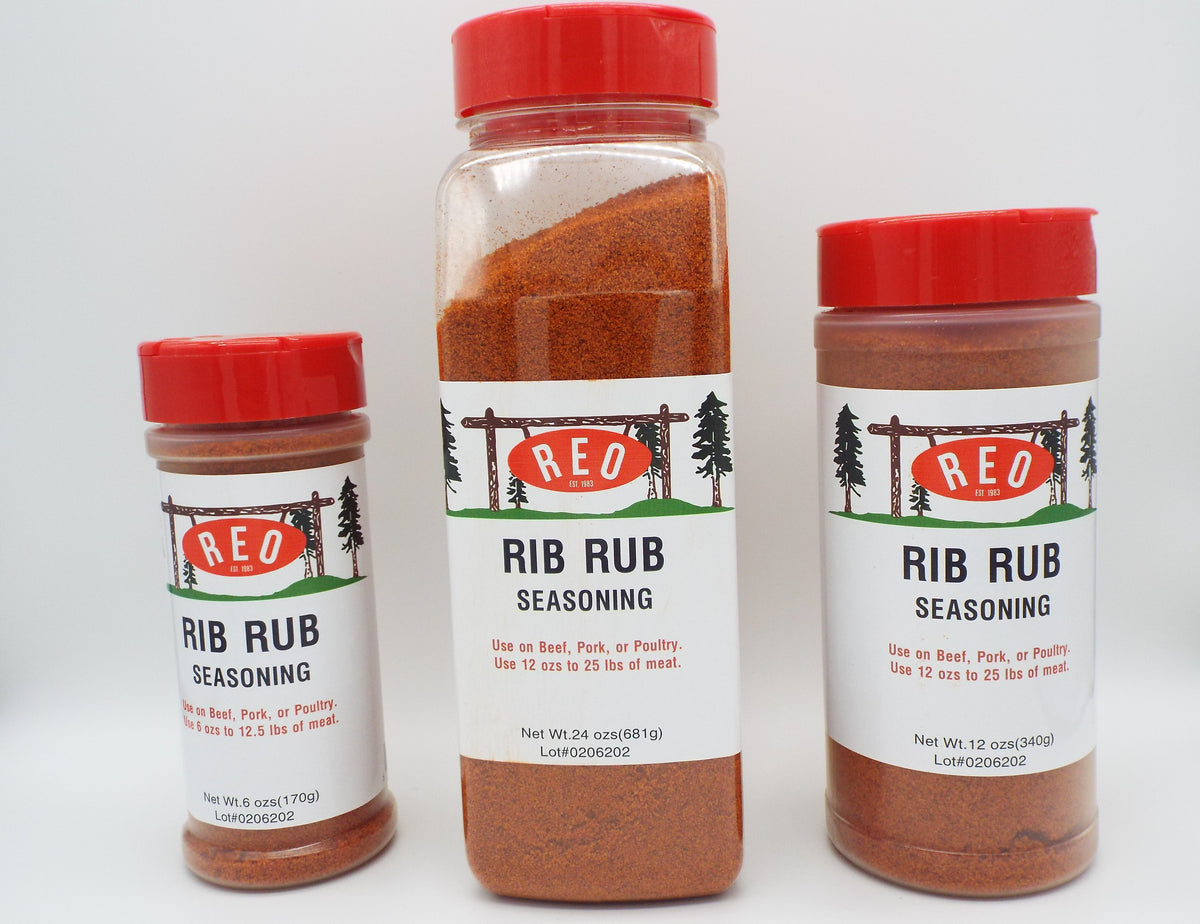 Rib Rub Seasoning – REO Spice & Seasoning, INC.